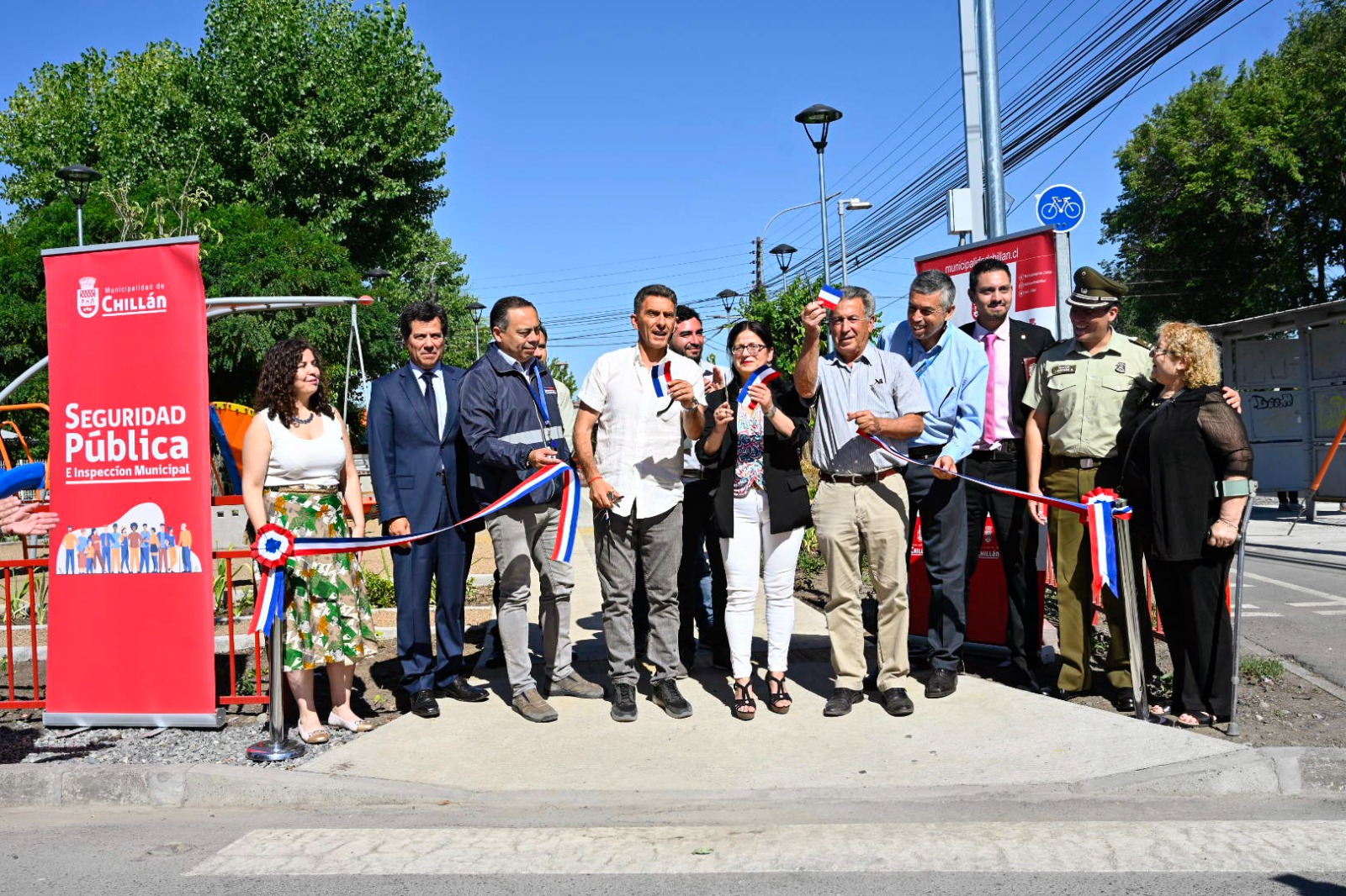 Municipalidad entregó nueva área verde en el marco del Plan Calles Sin ...