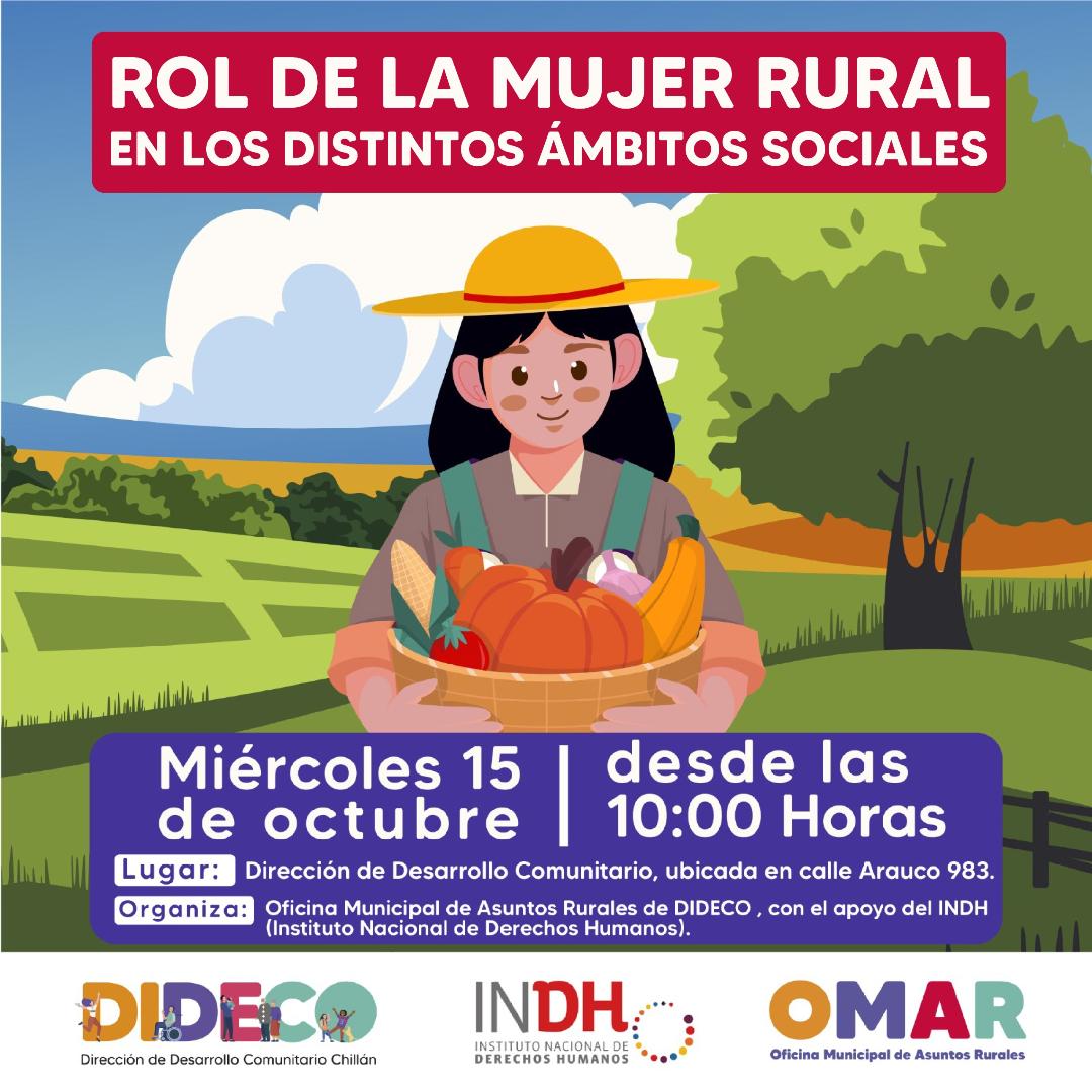 Municipalidad de Chillán invita a mujeres pertenecientes al mundo rural ...